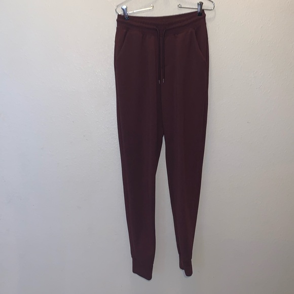 Athletic Works | Pants & Jumpsuits | Athletic Works Maroon Jogger Style ...